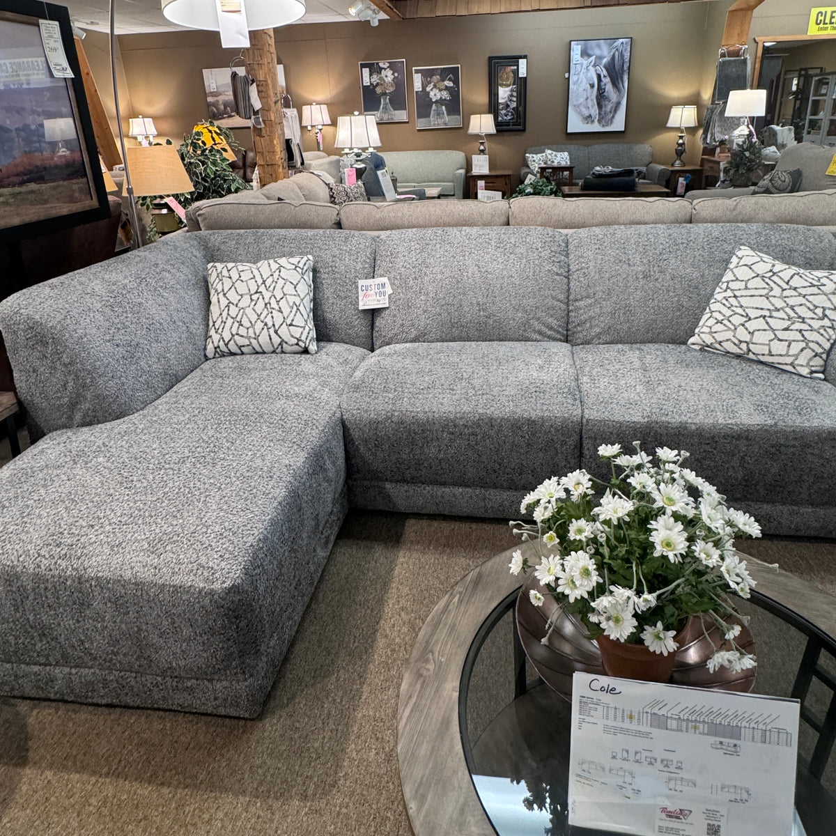 Cole Sectional Closeout – Timlin's Furniture & Mattress